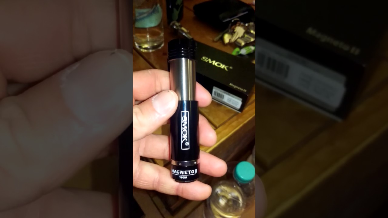 Original Smok Magneto II Telescoping Mechanical Mod - BLACK_By Gearbest ...