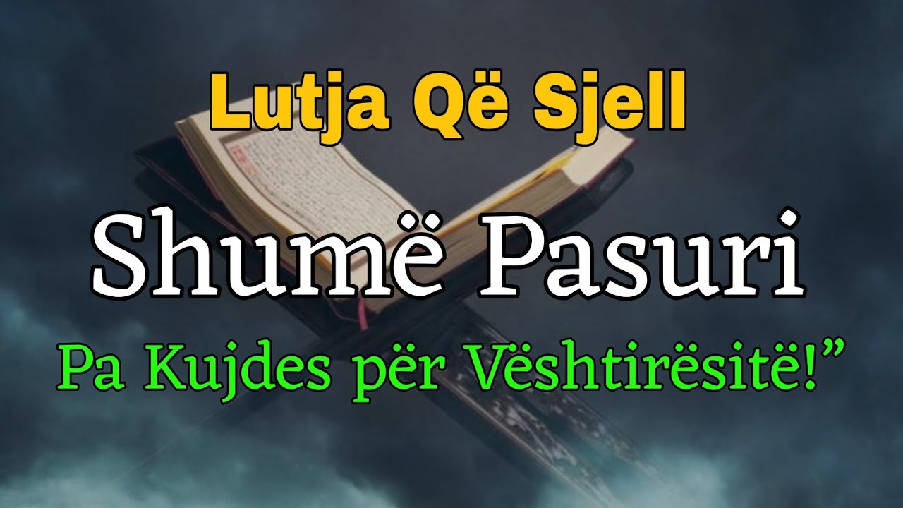 Lutja Që Sjell Shumë Pasuri, Pa Kujdes për Vështirësitë! - YouTube