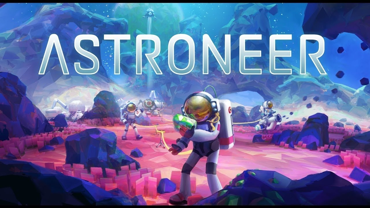 Space Base Building and Crafting - Astroneer Multiplayer - YouTube