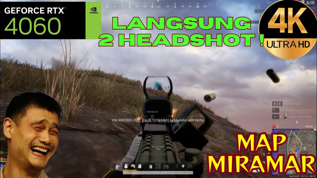 PUBG PC MAP MIRAMAR 4K GAMEPLAY - YouTube