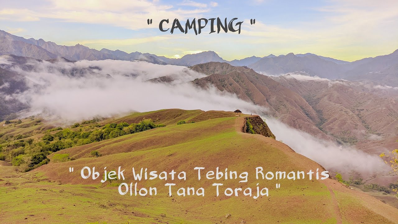 Perjalanan dan akses jalan menuju objek wisata tebing romantis ollon ...