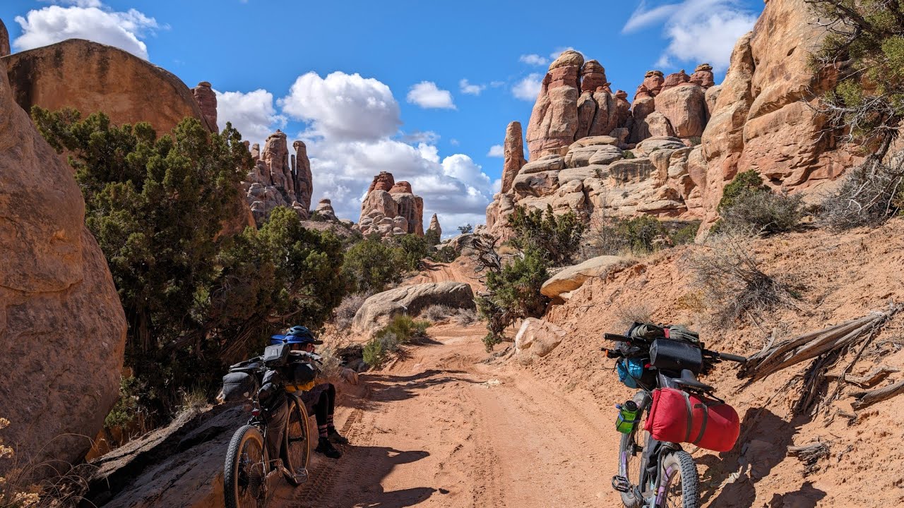 Bikepacking Green River, Calf Canyon, Moab, Lockhart Basin Road ...
