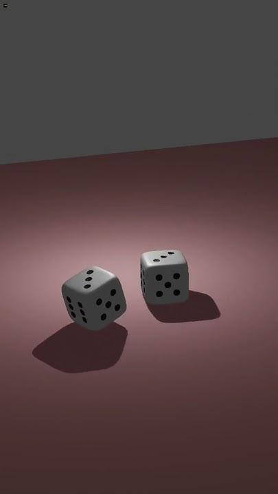 dice animation in blender - YouTube