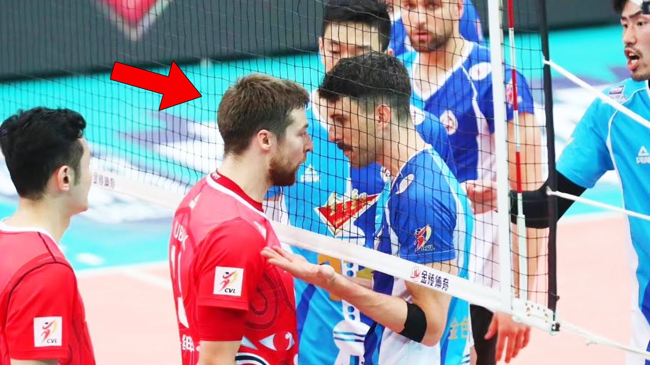 The Most Risky & Dangerous Set in Volleyball History !!! - YouTube