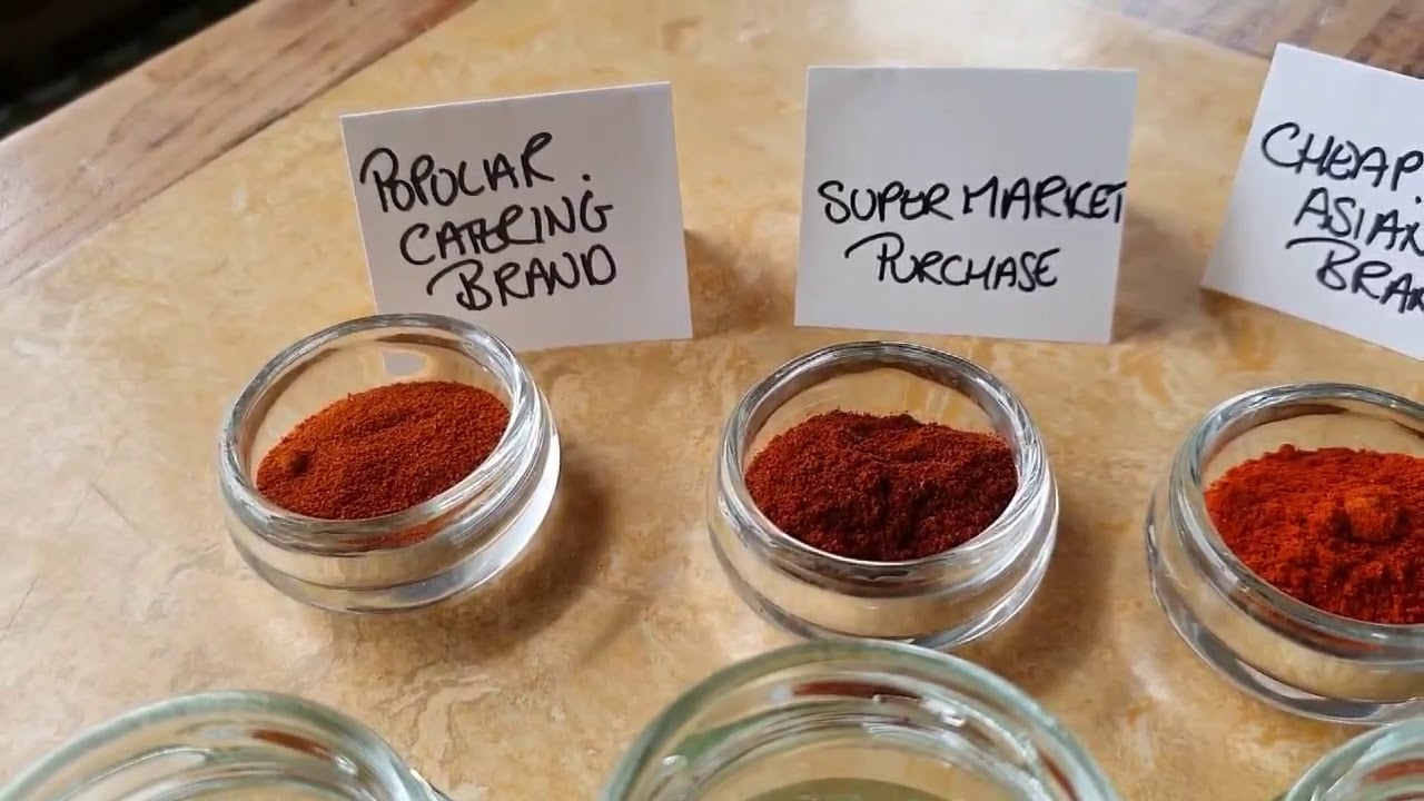 Home test on purities of Chilli Powders By Happy Hedgehog Foods.co.uk ...