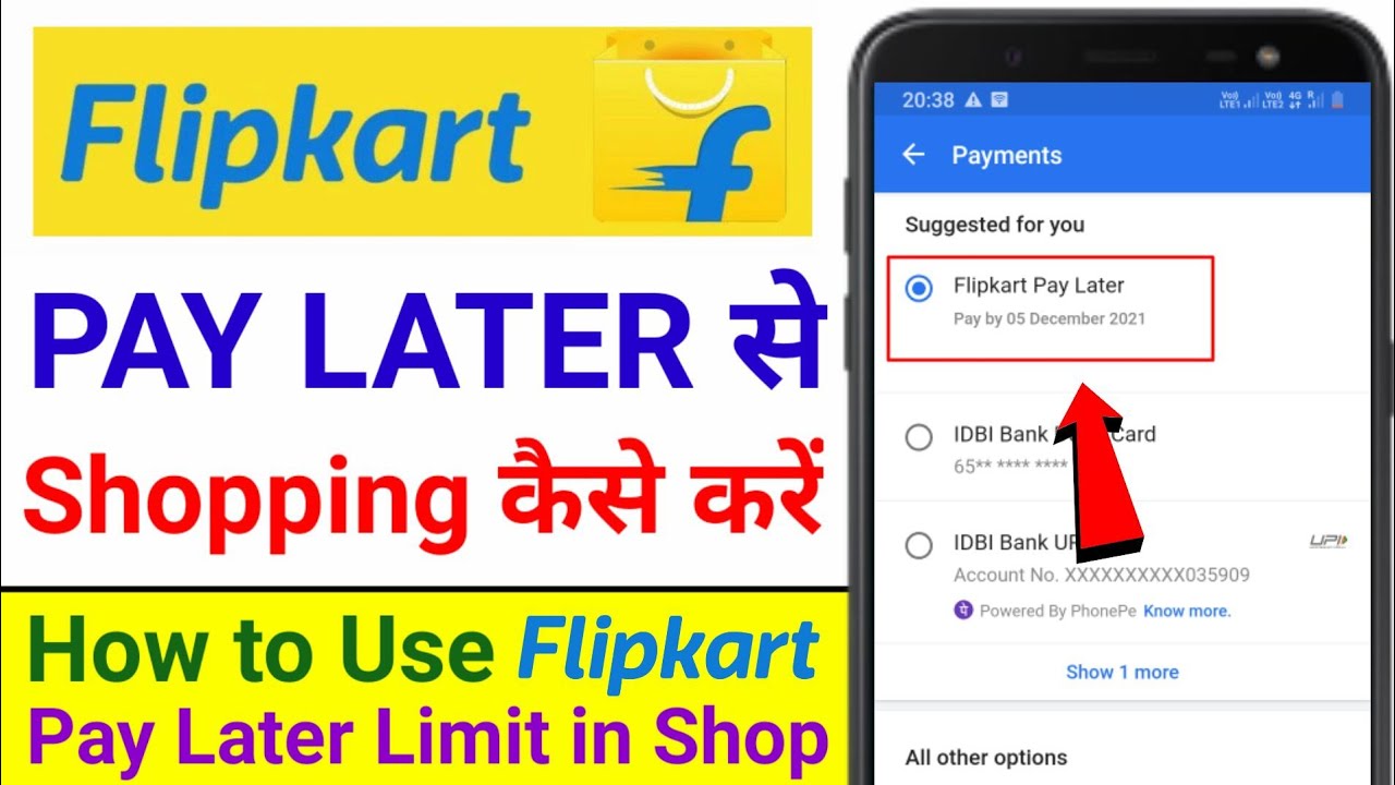 How to Use Flipkart Pay Later | Flipkart Pay Later Se Shopping Kaise ...