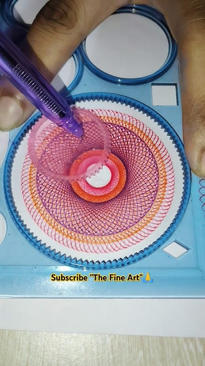 spirograph designs step by step | spirograph design tutorial | spirograph art #spirograph # ...