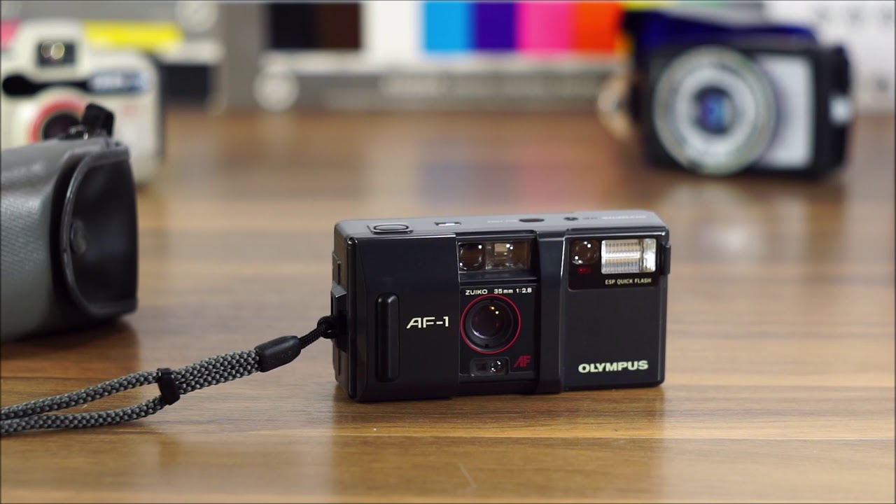 Olympus AF-1 35mm Compact Inifity Stylus Camera - YouTube