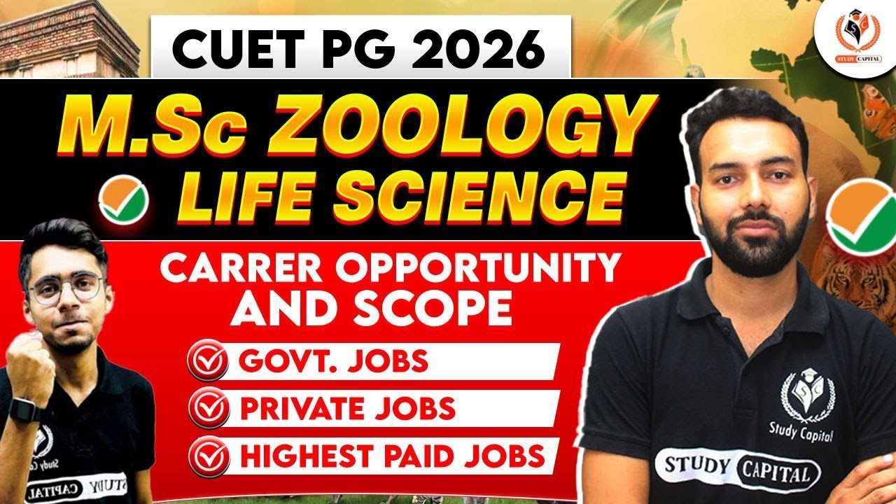 M.Sc Zoology & Life Science Scope After CUET PG 2026 | Career ...