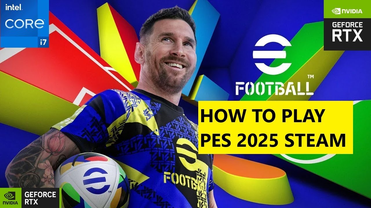 How to play PES 2025 Steam PC - YouTube