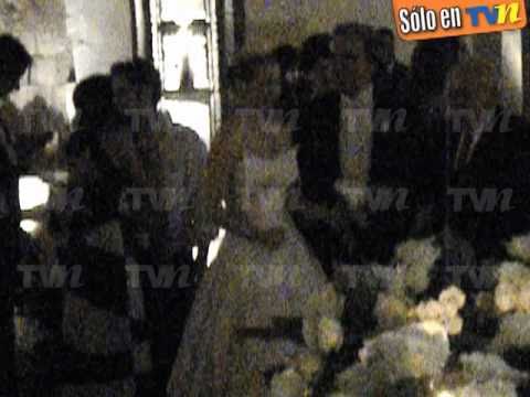 Estuvimos en la boda de Edith González