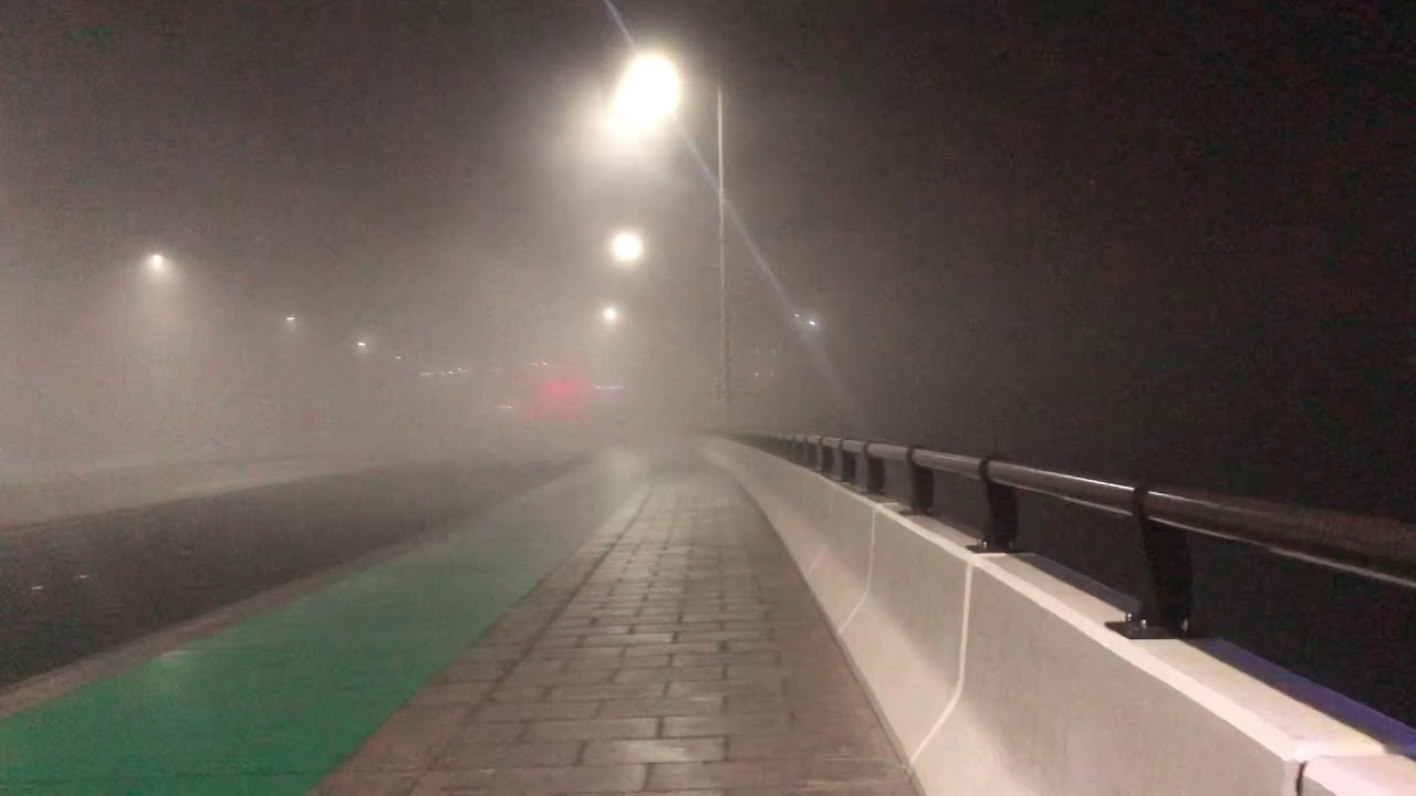 Abu dhabi - Usapang Fog sa ibabaw ng tulay! Wait for the sign! - YouTube