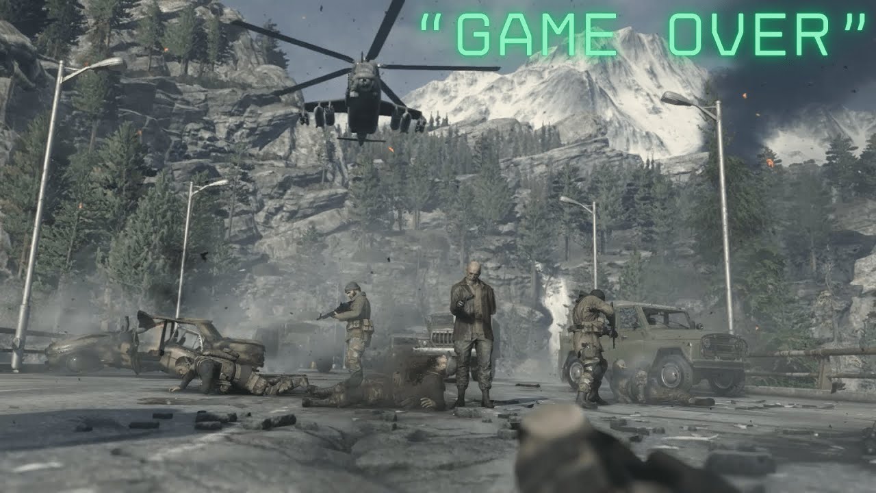 "Game Over" - Call of Duty: Modern Warfare Remastered - YouTube