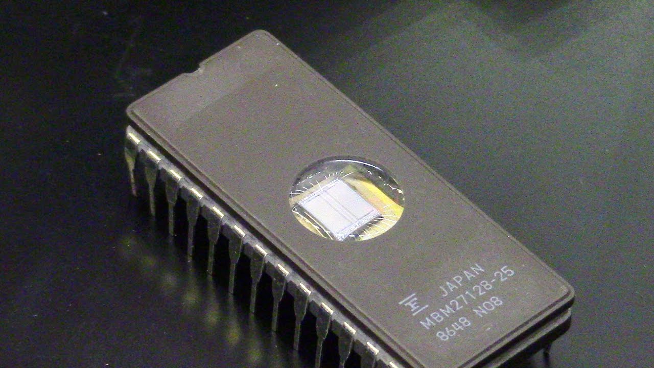 Mémoire EPROM - Expérimentation - YouTube