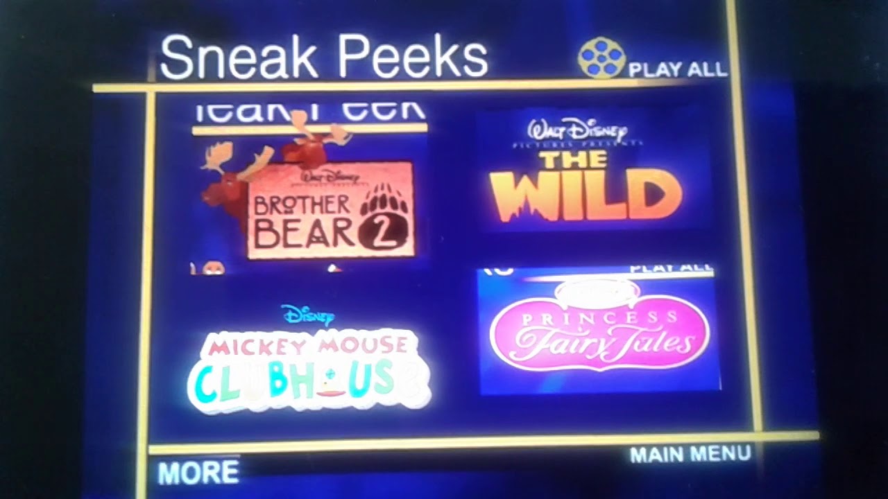 Dumbo: Big Top Edition 2006 Sneak Peeks Menu (Scratchpad) - YouTube