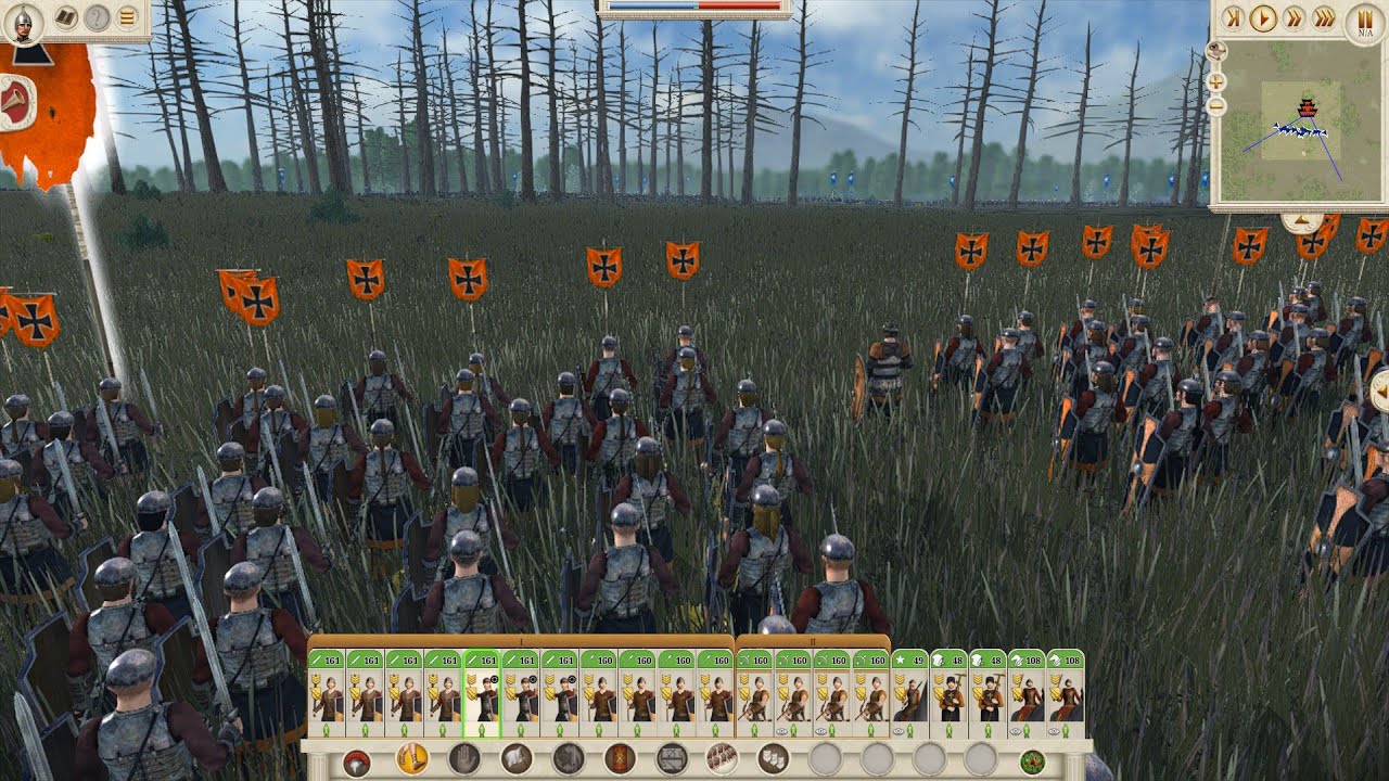 Rome total war barbarian invasion remastered the battle of the woodland ...