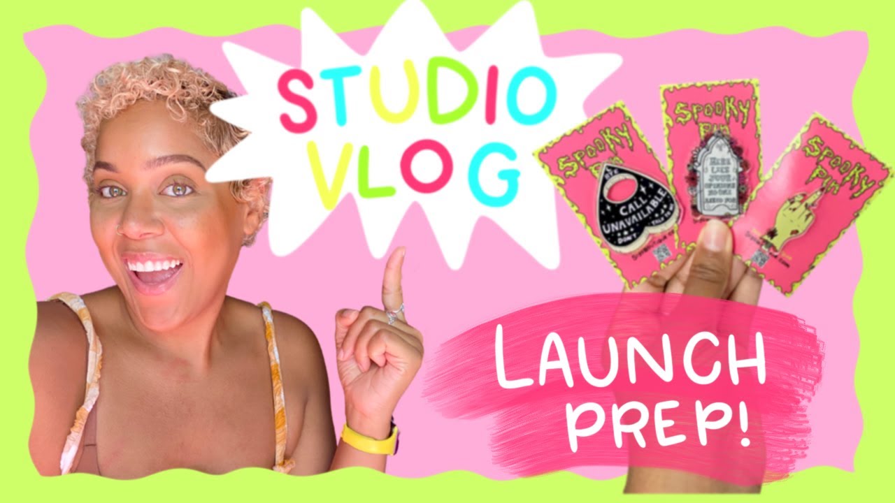 ARTIST VLOG 13⚡ Halloween Store Prep, Making Earrings, Is Anyone ...