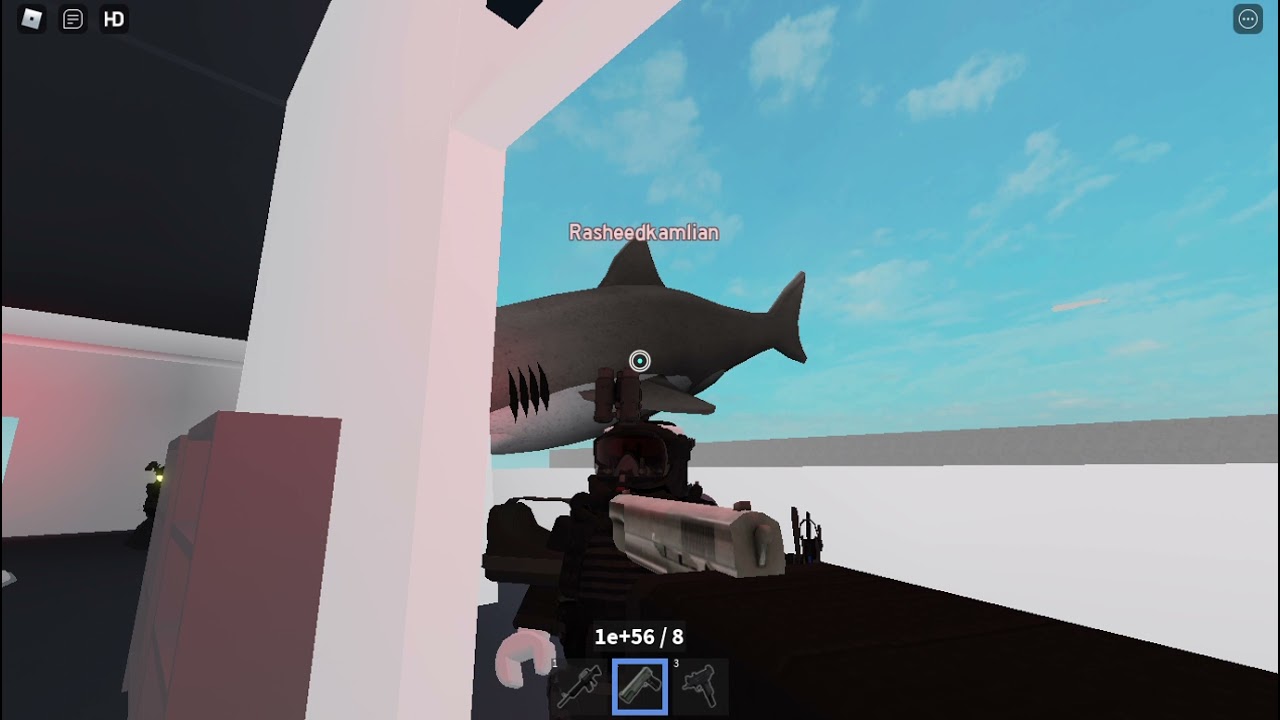 เล่น roblox map SCP - Shark - YouTube