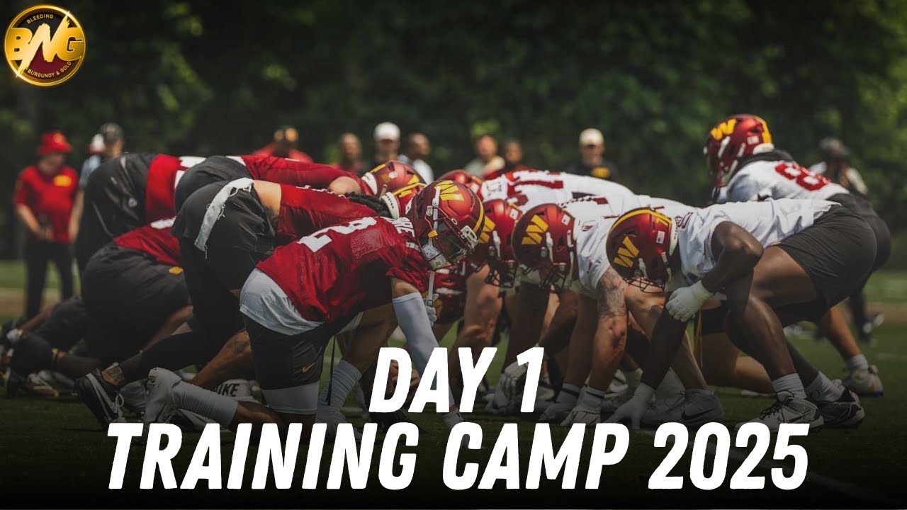 Training Camp 2025 Day 1 Recap: Jayden Daniels talks Terry McLaurin ...