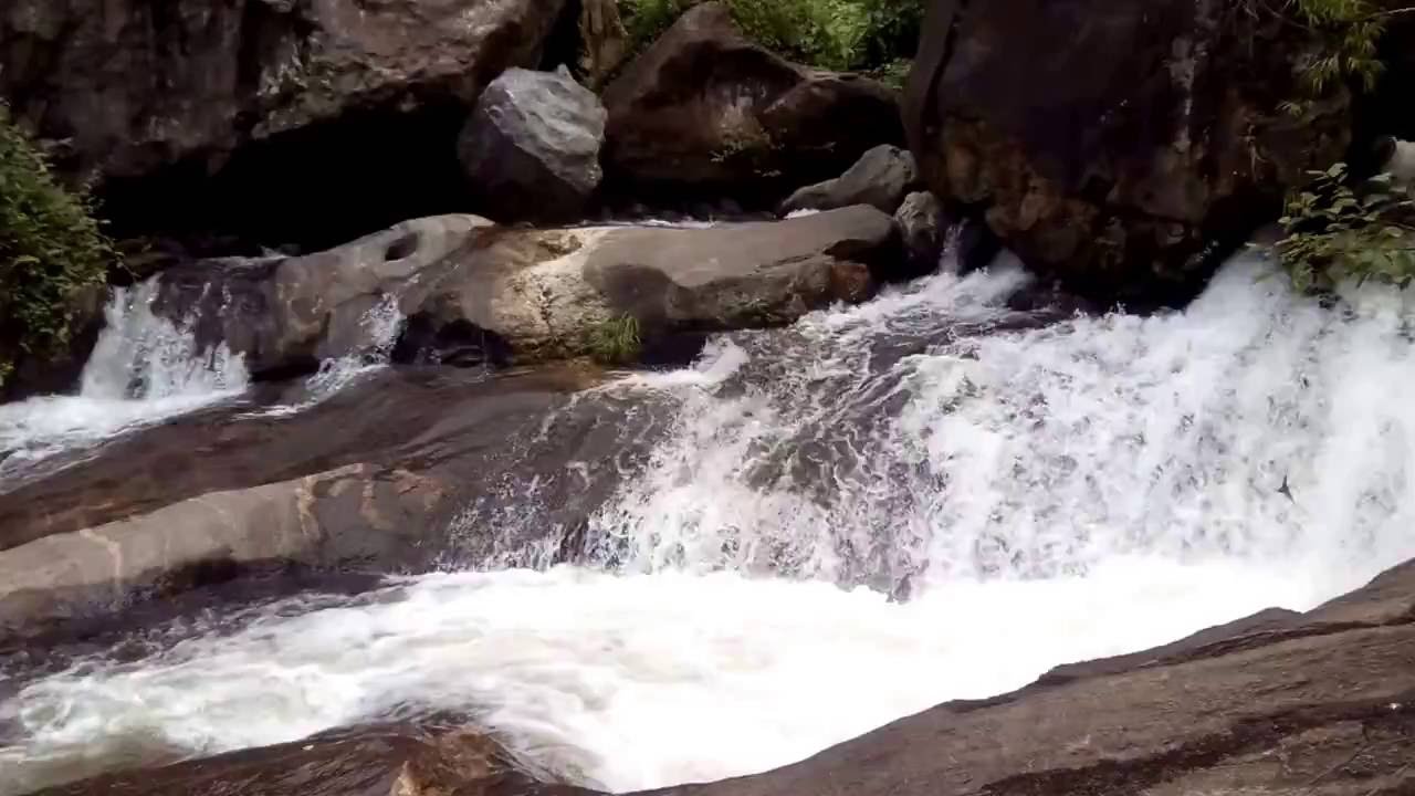 Siruvani falls - a view of nature - YouTube