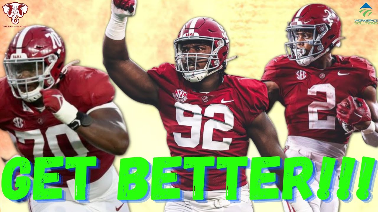 What Alabama MUST IMPROVE After Beating Utah State - YouTube