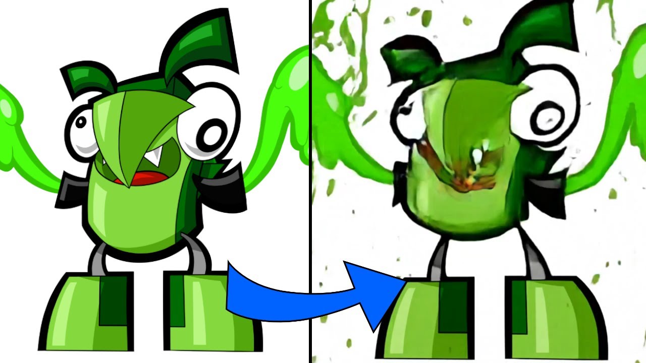 Mixels character in Luma AI (Part 2) #mixels - YouTube