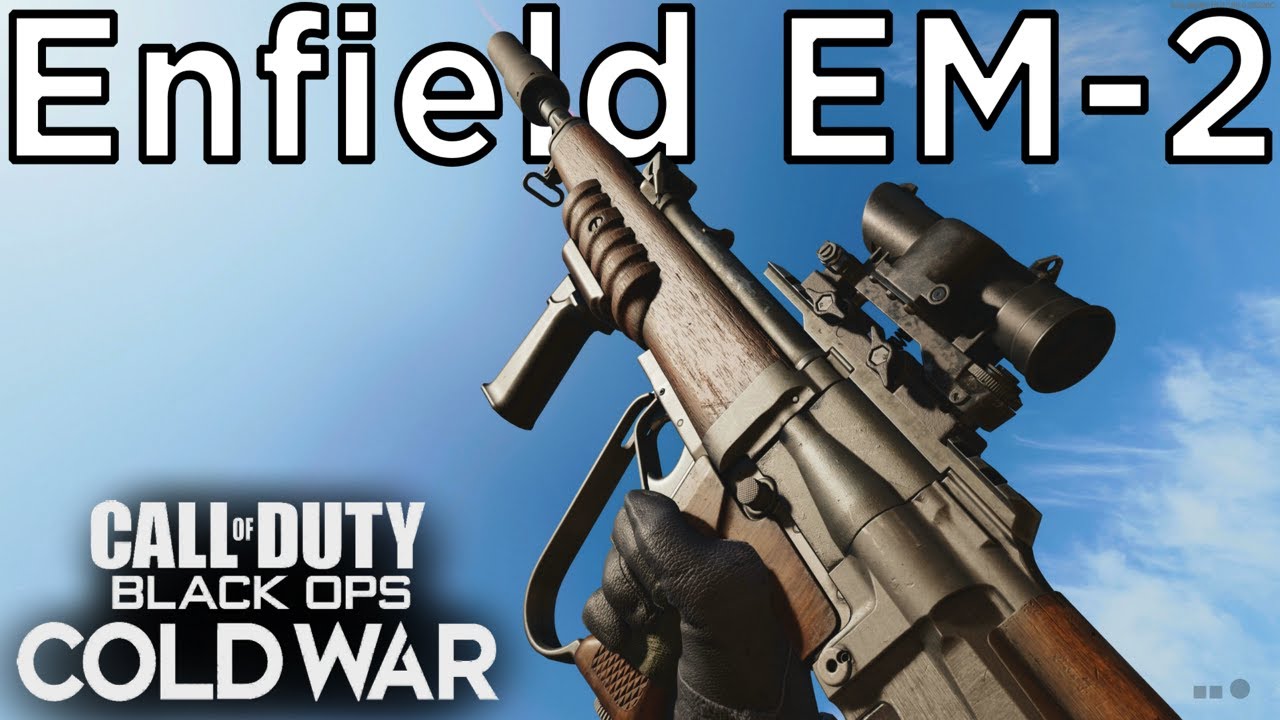 Enfield EM-2 (EM2) Gameplay | Call of Duty Black Ops Cold War (PS5 ...