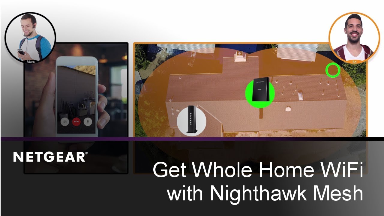 Get Whole Home WiFi with Nighthawk Mesh | NETGEAR - YouTube