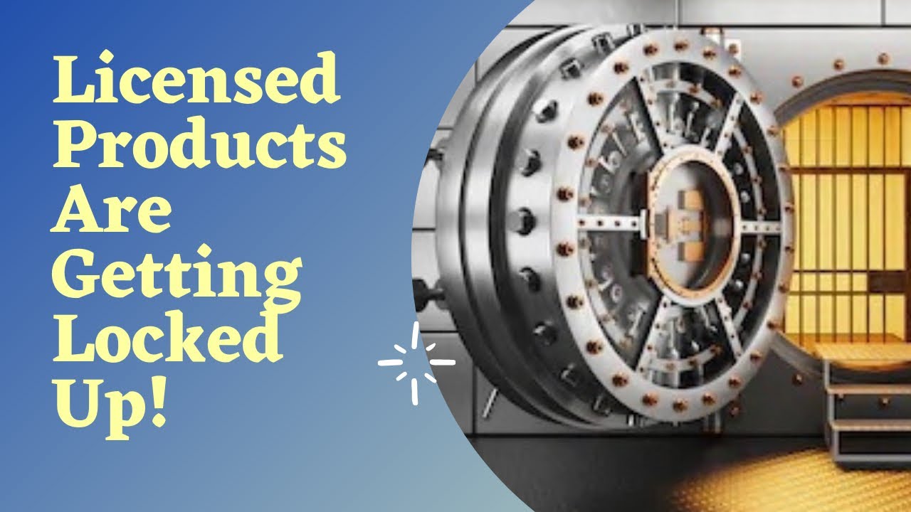 Licensed Products Are Getting Locked Up! - YouTube