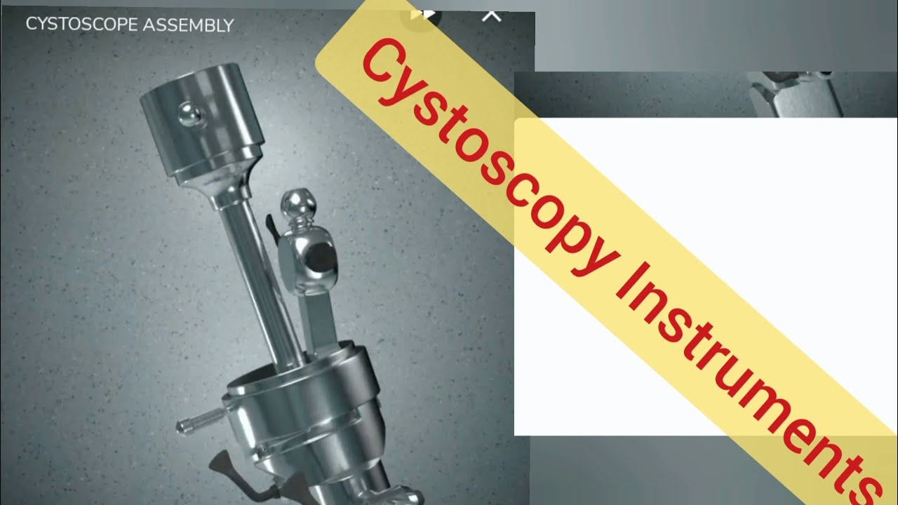 Rigid Cystoscopy Instruments And Assembly /Basic Surgical Instruments ...