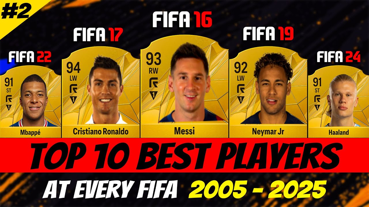 FC 25: TOP 10 BEST PLAYERS AT EVERY FIFA (EA FC 25) Pt. 2! 😱🔥 ft. Messi ...