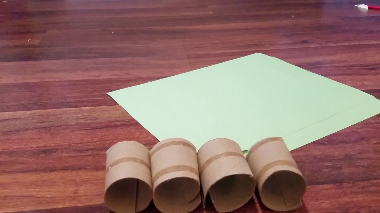 How to make a cool lightsaber out of paper - YouTube