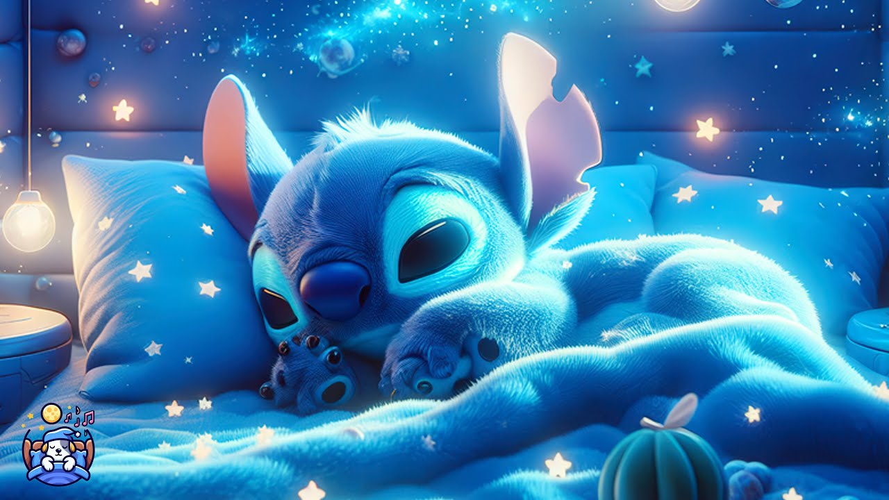 Mozart-Brahms Piano with Stitch | Sleep Music to Relieve Stress ...