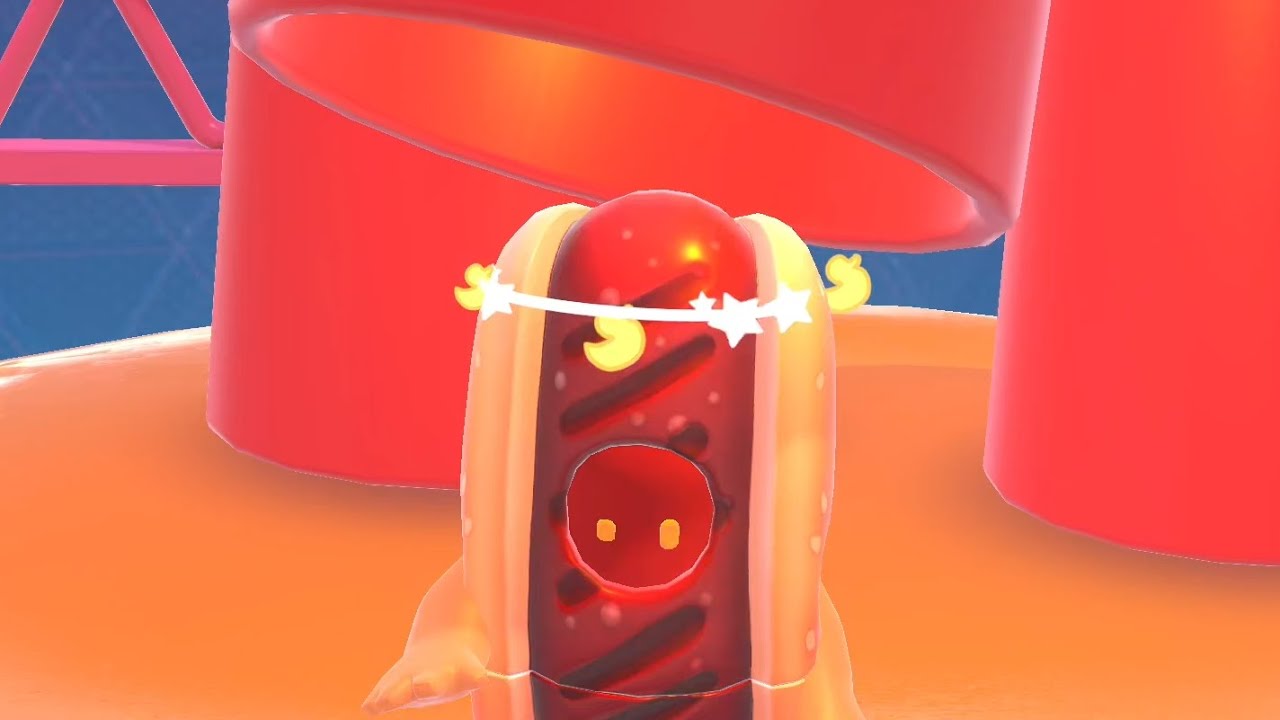 Hot Dog - Find the Fall Guy celebration - Fall Guys - YouTube