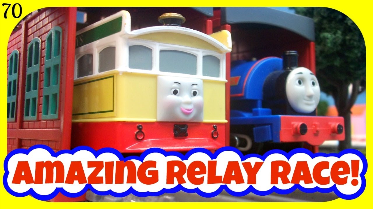 8 Teams! 24 Engines! Amazing Relay Race 70! Thomas and Friends Racing ...