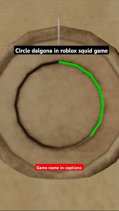 "Shrimp game" || circle dalgona in roblox squid game #roblox #game # ...