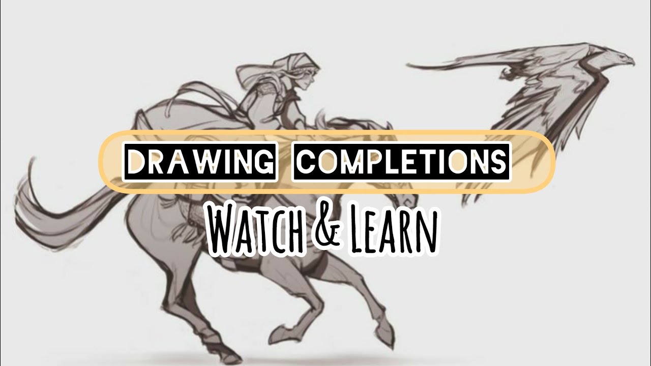 Drawing Compilation: Watch and Learn! - YouTube