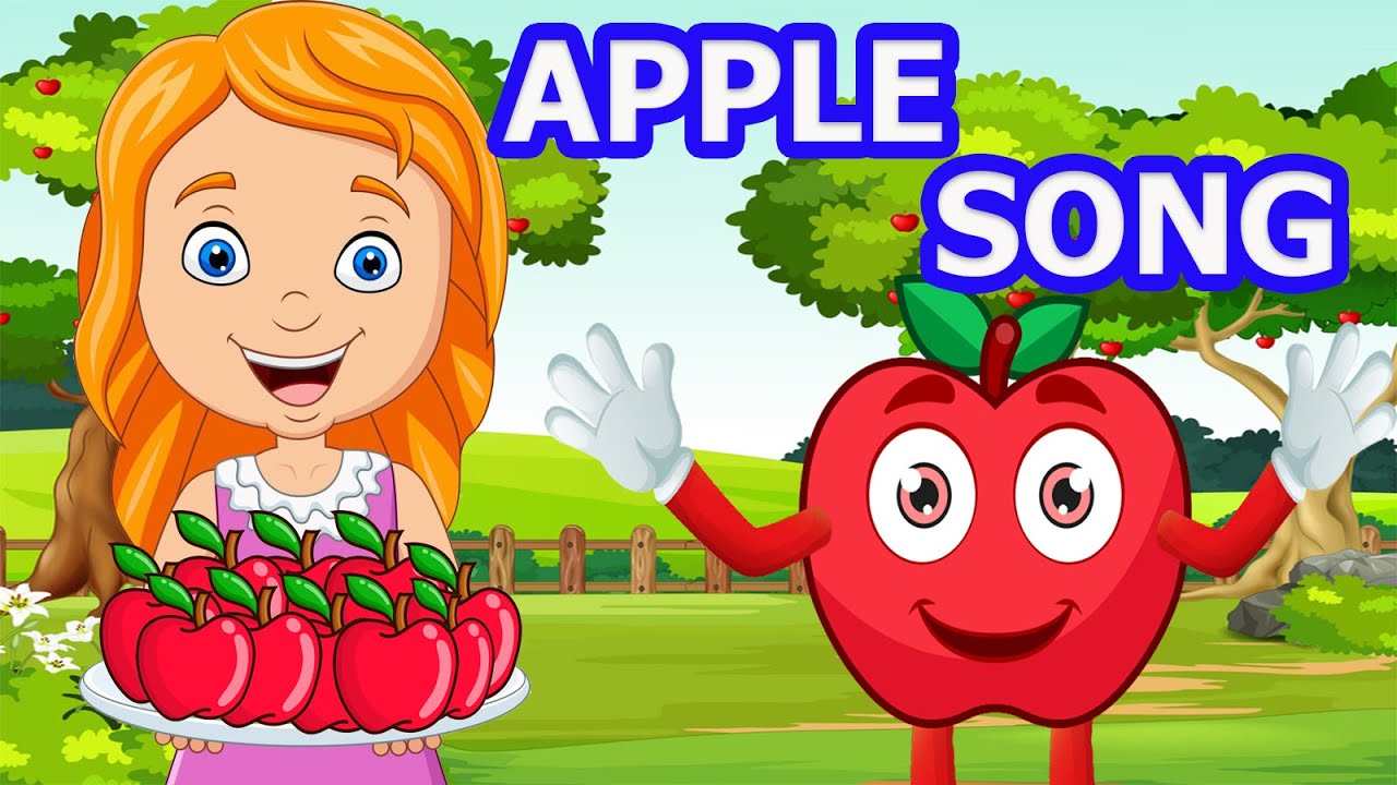 Apple Song | Kids & Nursery Rhymes | Sing Along Song - YouTube