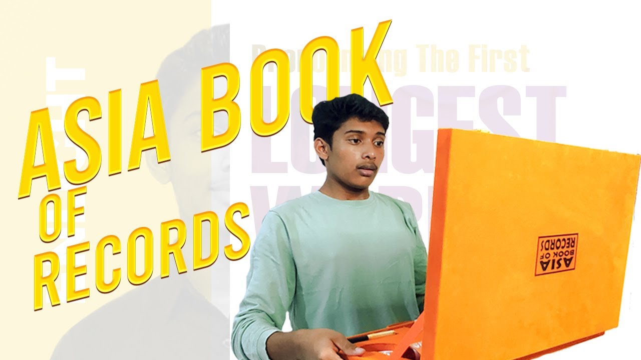 ASIA BOOK OF RECORD - YouTube