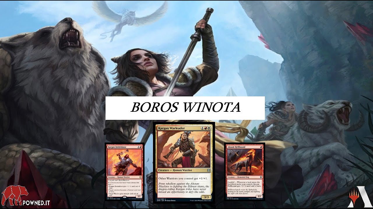 [MTGA ITA] Zendikar Rising Decklist | Boros Winota - Nuovo set, stessa ...