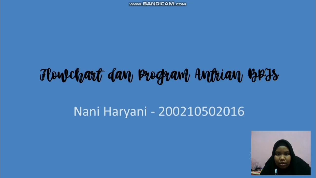 Flowchart dan Program pada Antrian BPJS - YouTube
