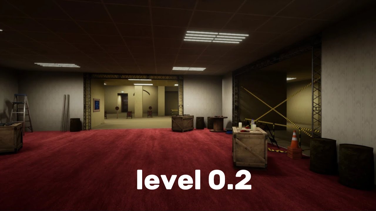 Escape the Backrooms | level 0.2 | level 0 for the third time?! - YouTube