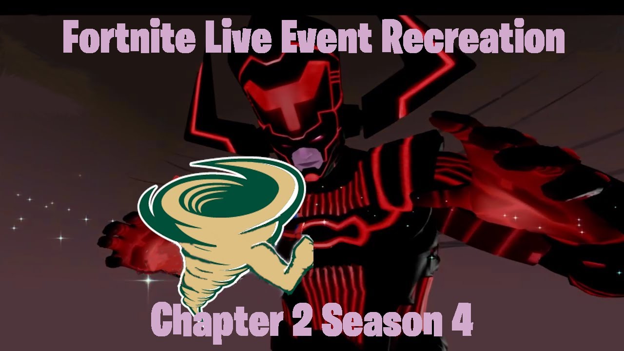 Roblox Fortnite Event Recreation of Chapter 2 Season 4 - Galactus - YouTube