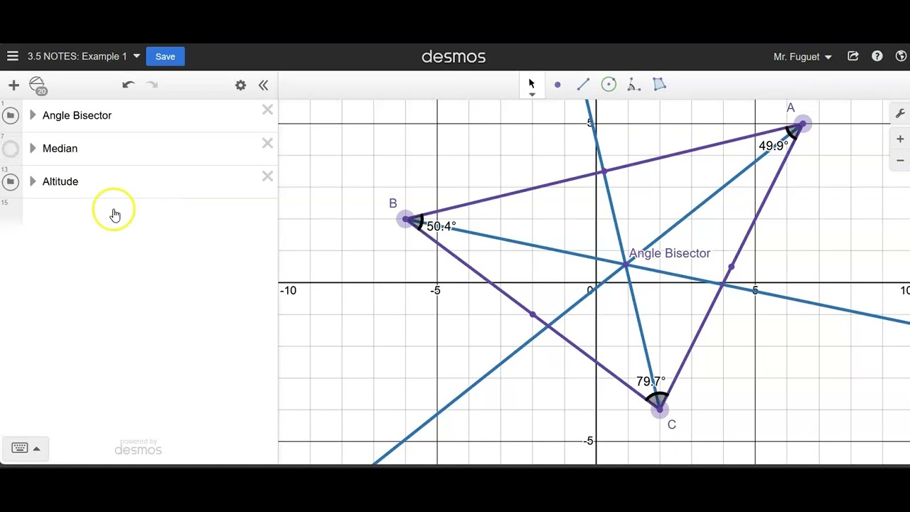 3.5 NOTES Example1- Other Points of Concurrencies - YouTube