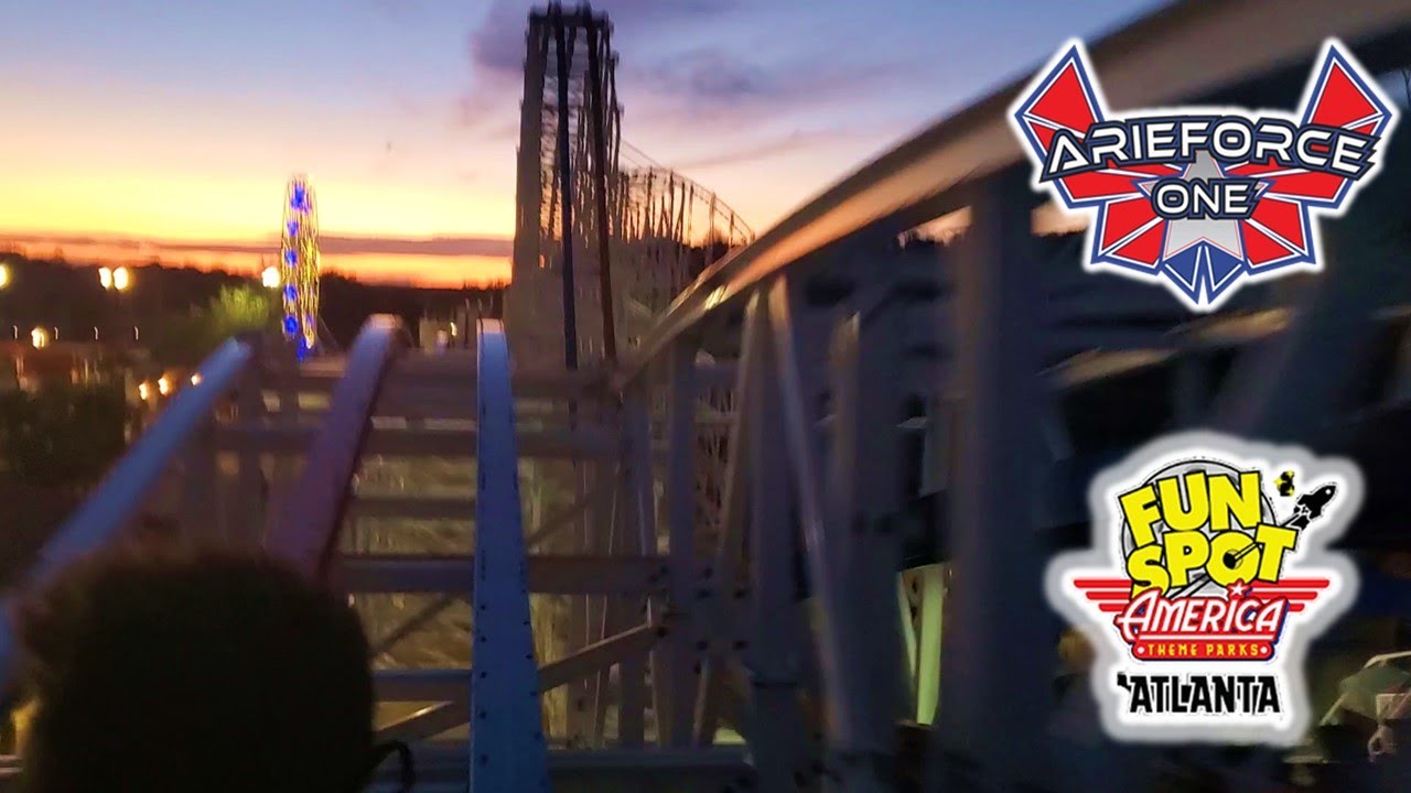 ArieForce One POV [sunset/2nd row] - FunSpot Atlanta, 2023 Spring ...