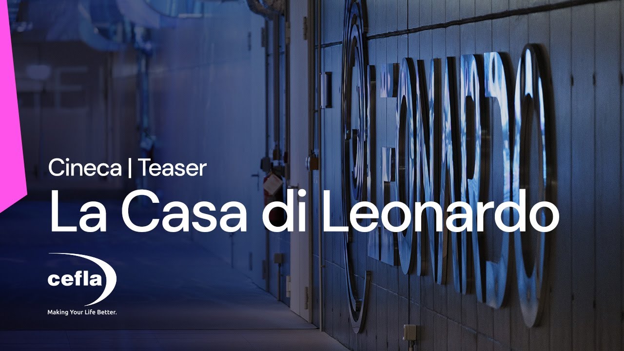La Casa di Leonardo, Cineca | Teaser | Cefla Engineering - YouTube