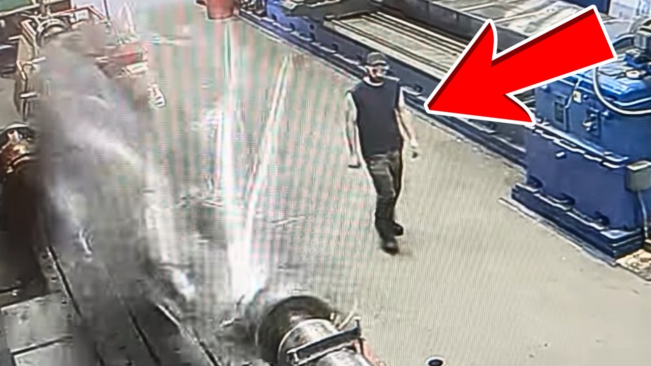 ⚠️ EXPLODING INDUSTRIAL MACHINE ACCIDENT - YouTube