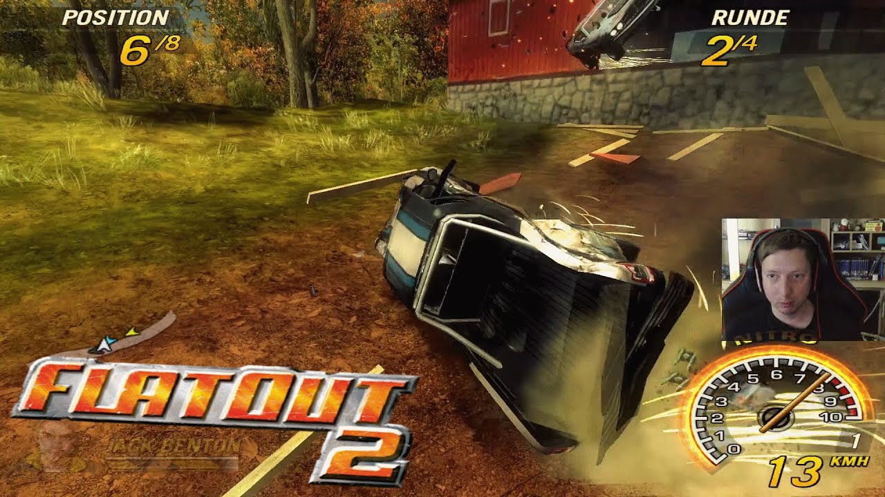 Ich helfe wo ich kann [09] FlatOut 2 - YouTube