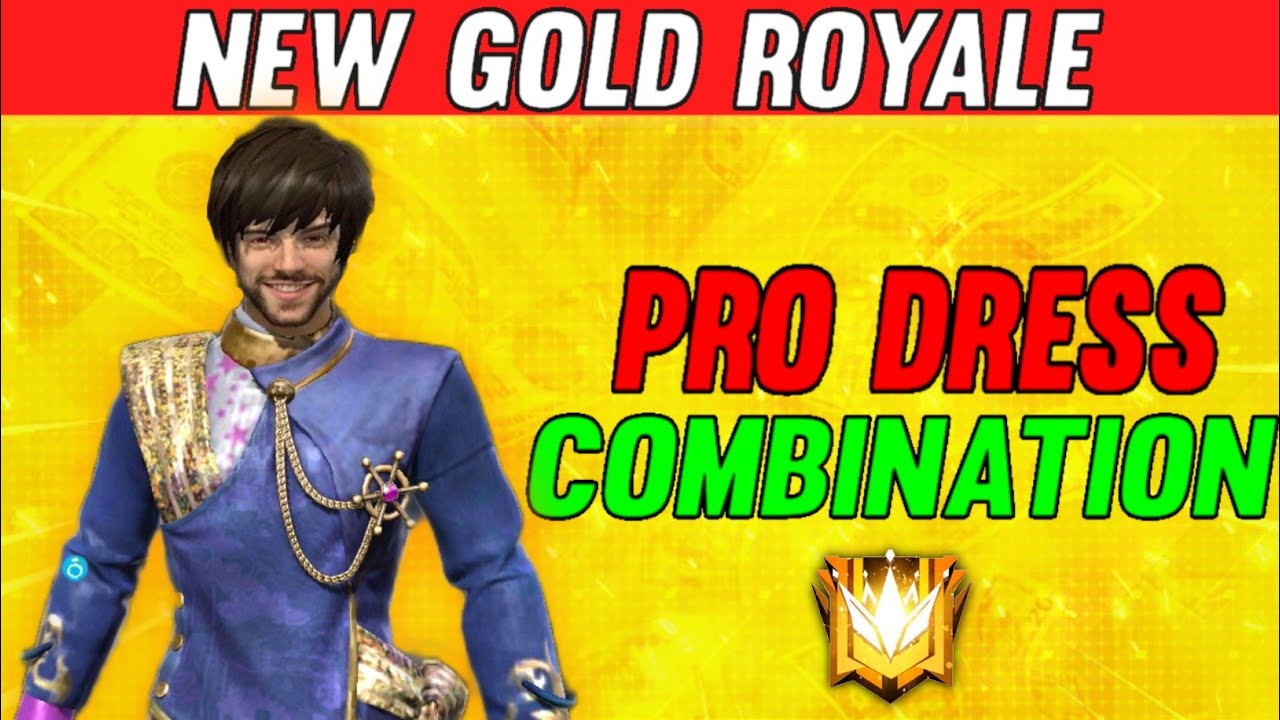 New Gold Royale Bundle Pro Dress Combination In Free Fire | BlueSilk ...