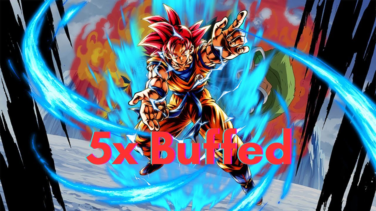 Top 10 Godku??? 5x Zenkai Buffed Godku!(Dragon Ball Legends) - YouTube